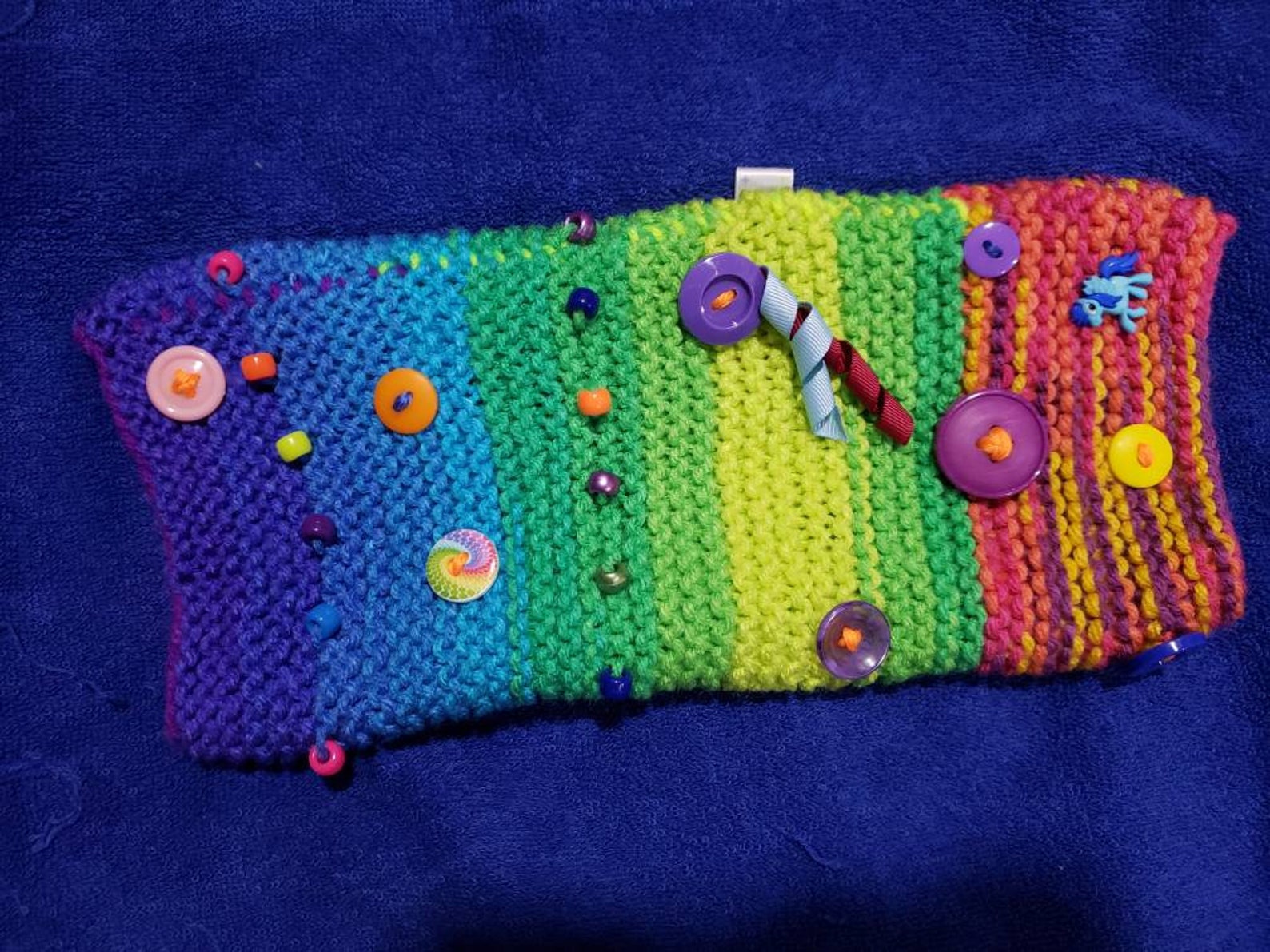 Fidget Sleeve/sensory Muff Twiddle Fiddle Alzheimer's - Etsy