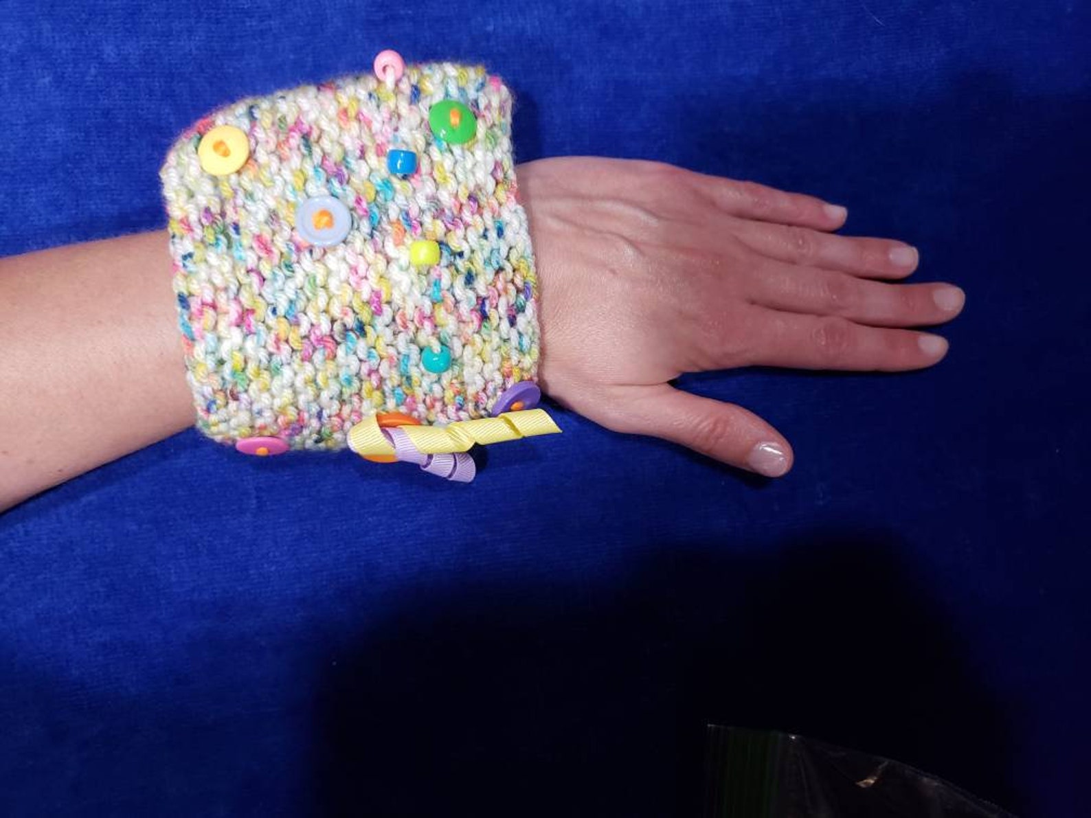 Large Fidget Cuff/sensory Bracelet Twiddle Fiddle - Etsy
