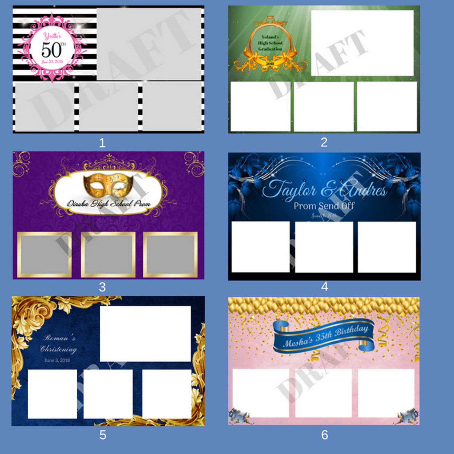 Custom Photo Booth Design | Etsy