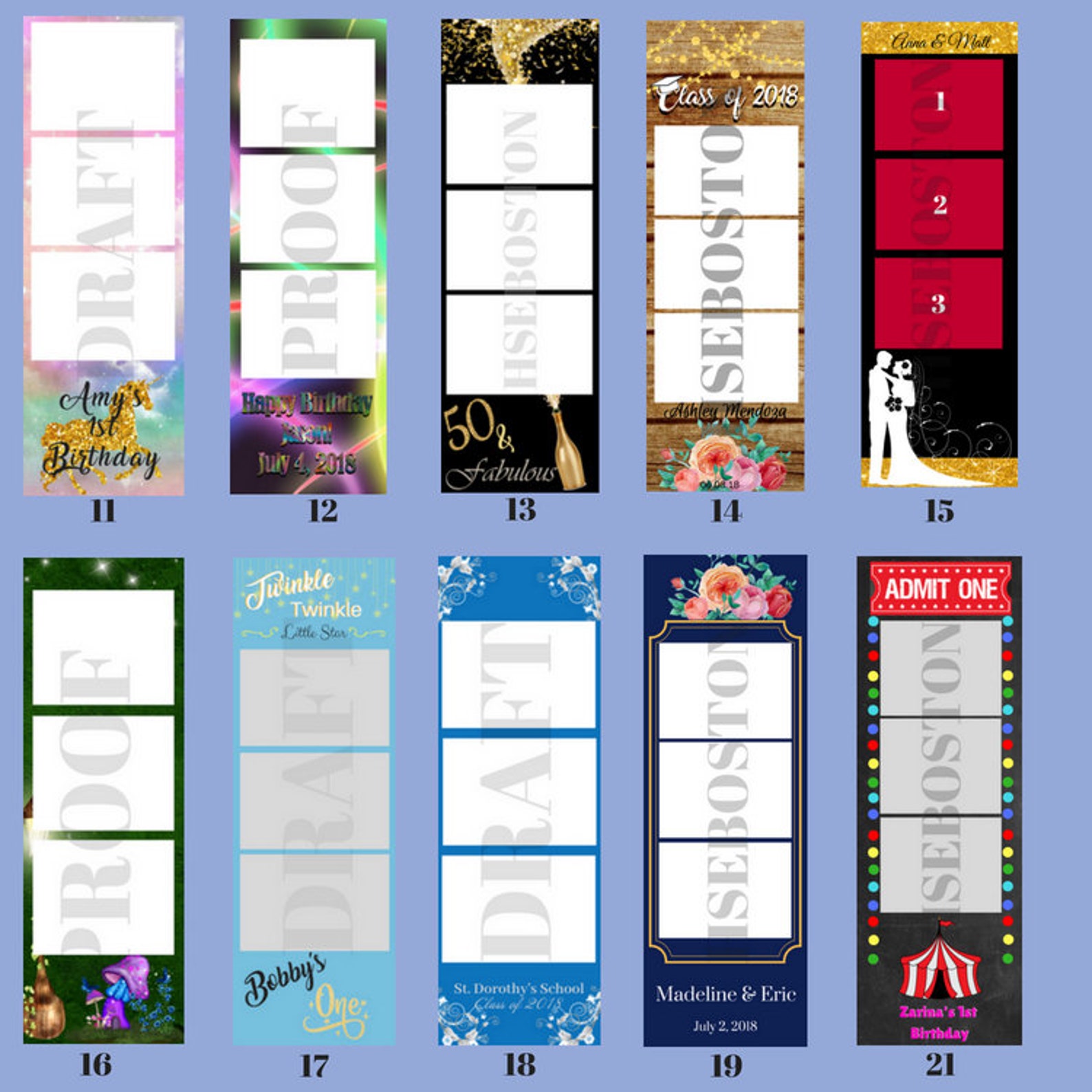 Custom Photo Booth Design | Etsy