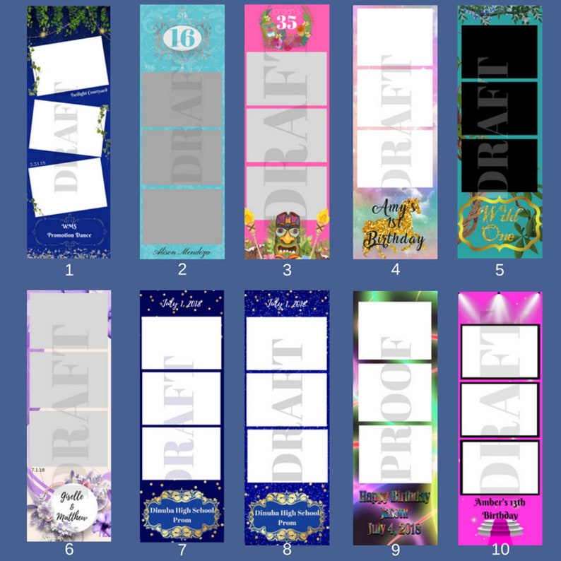 Custom Photo Booth Design - Etsy