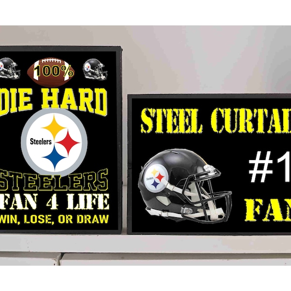 Pittsburgh Steelers Sign - Etsy