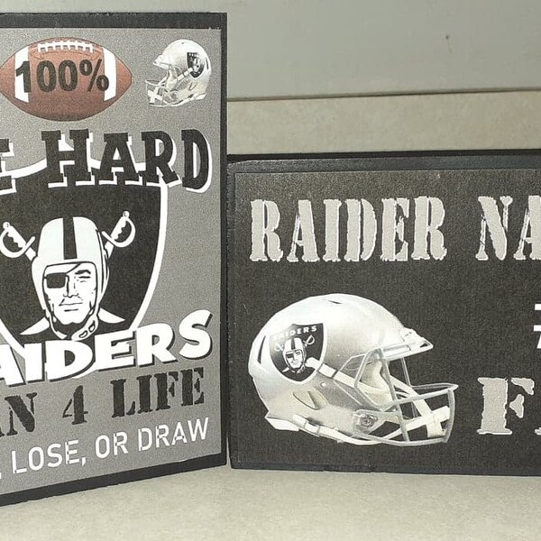 Set of Nfl Wall Signs - Etsy