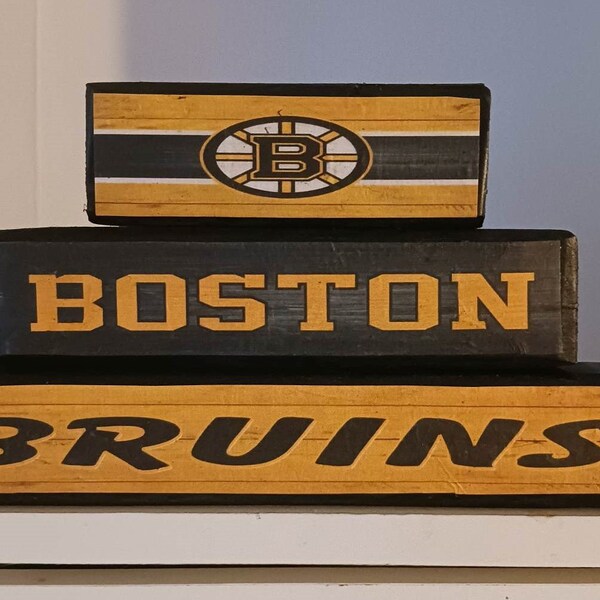 Wooden Bruins Sign - Etsy