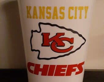 Kansas City Chiefs Trash Can - Etsy