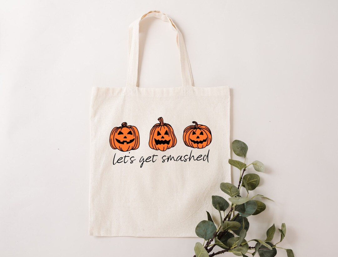 Fall Tote Bag, Fall Tote Bag, Pumpkin Patch Tote Bag, Reusable Shopping ...