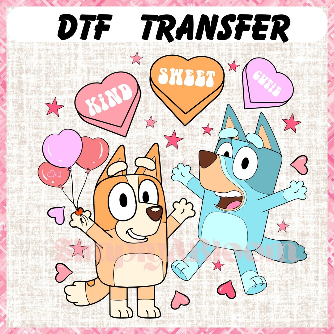 Bluey DTF Transfer - Etsy