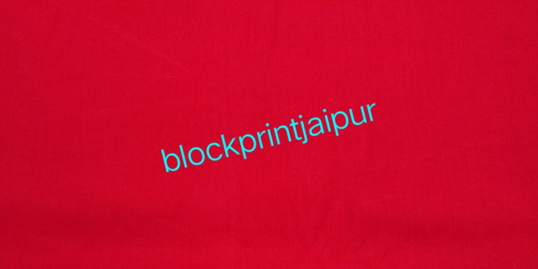 Red Cotton Fabric, Red Voile Cotton Fabric, Pure Cotton Red Fabric ...
