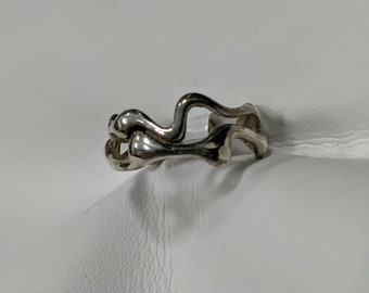 Pandora Liquid Ring - Etsy