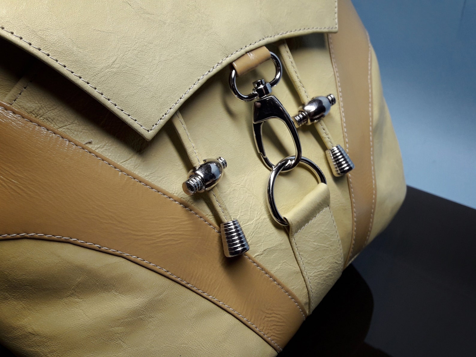 Yellow Backpack Backpack Leather Backpack Women Leather Purse - Etsy