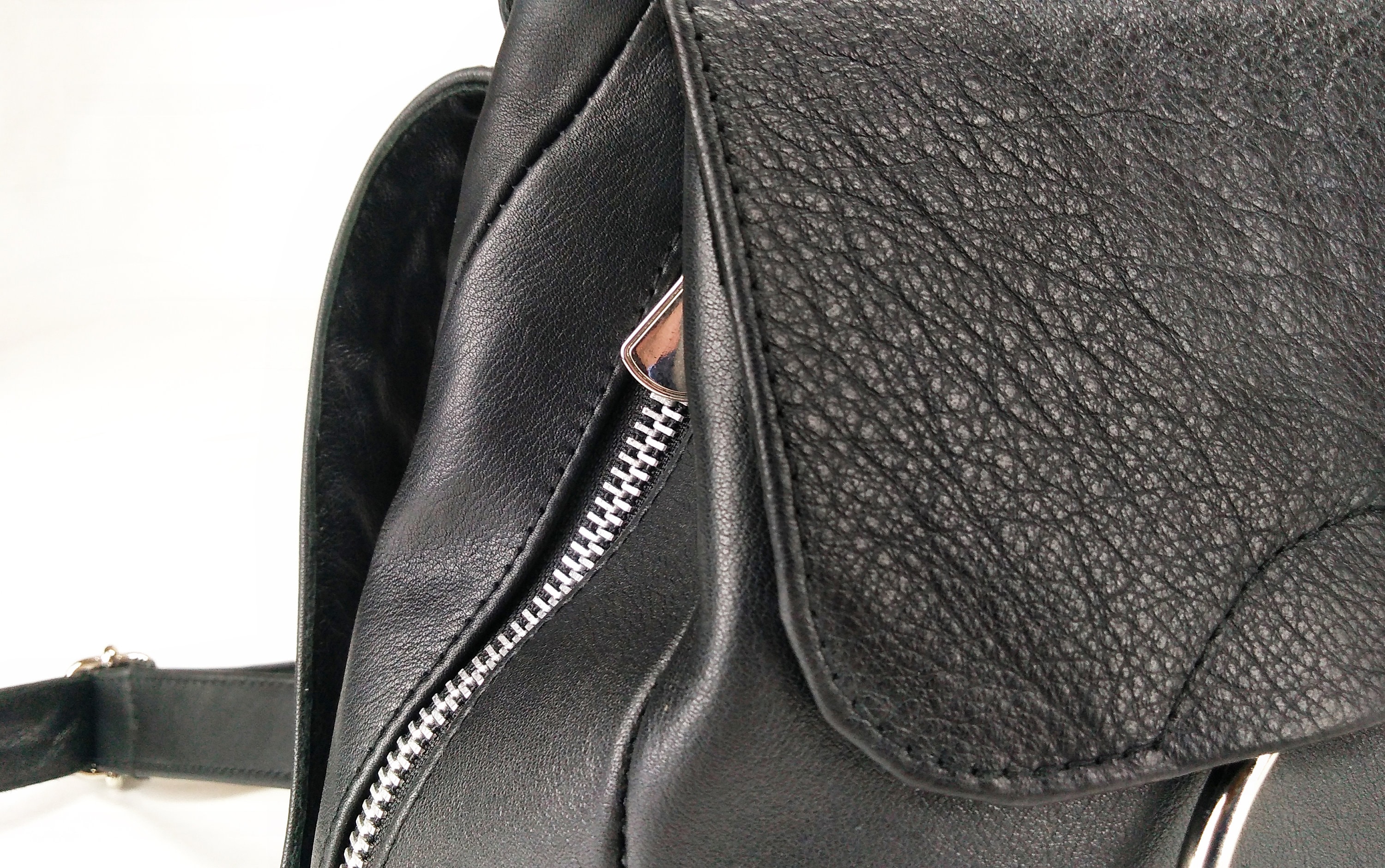 Black backpack Woman backpack Small backpack Leather backpack | Etsy