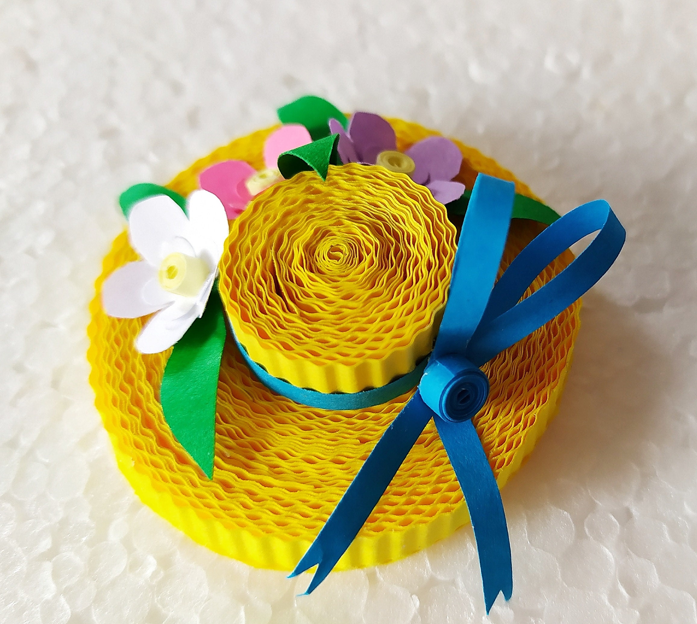 Quilling Gift Hat Magnet - Etsy