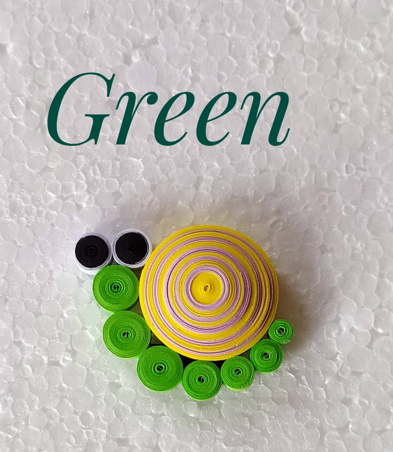 Quilling Gift Magnet Snail - Etsy