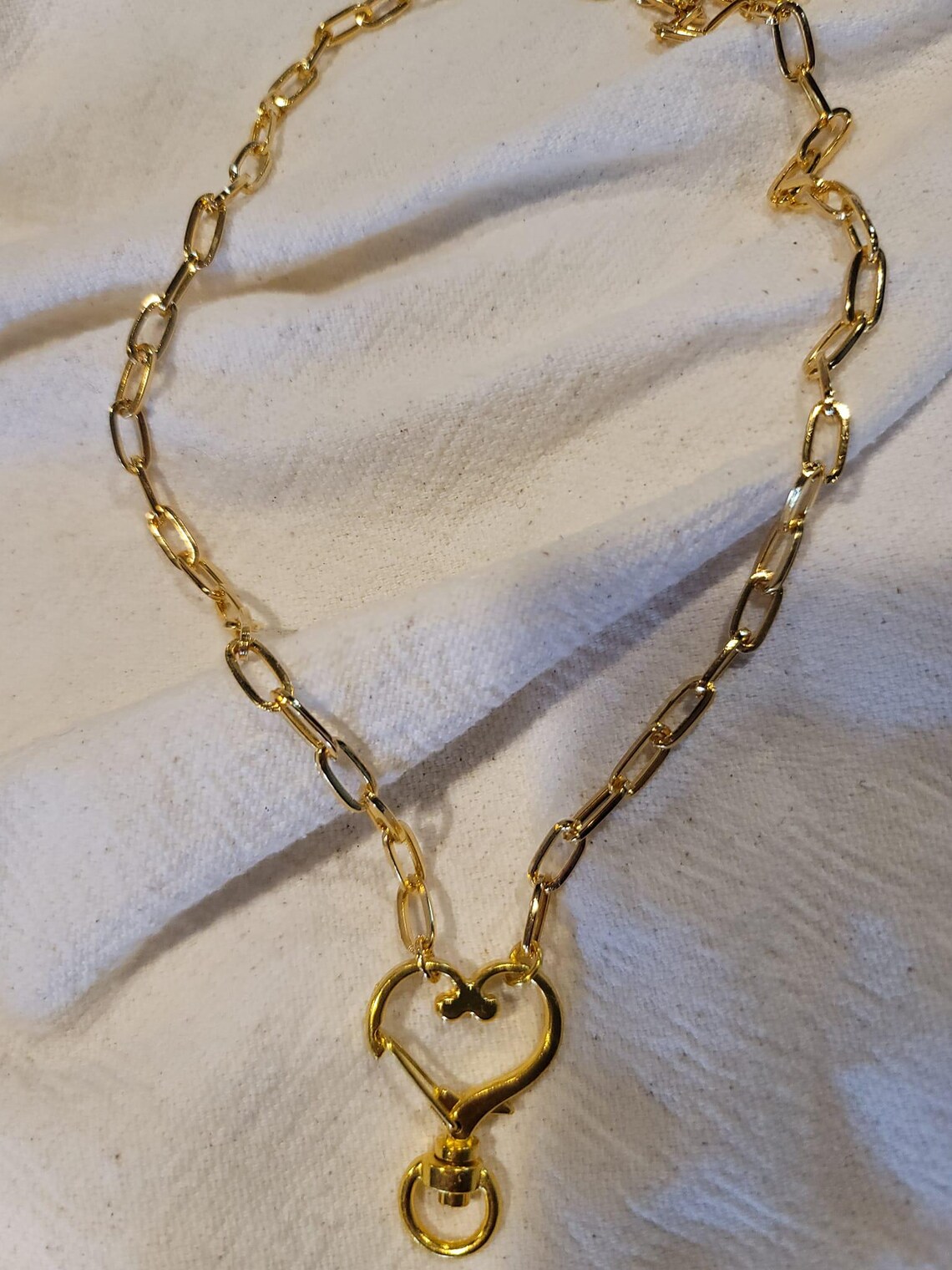 Paperclip Chain and Charms - Etsy