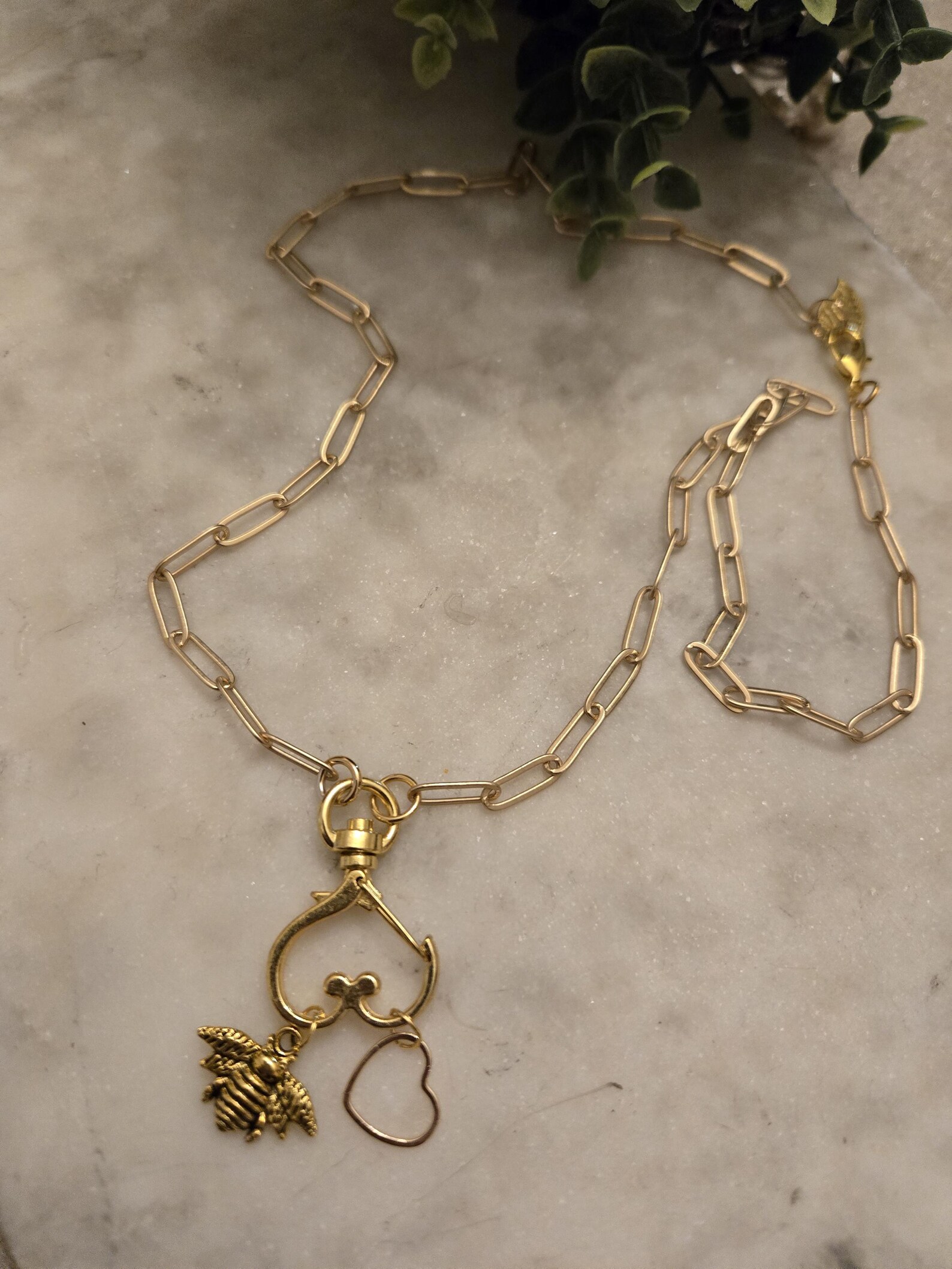 Paperclip Chain and Charms - Etsy