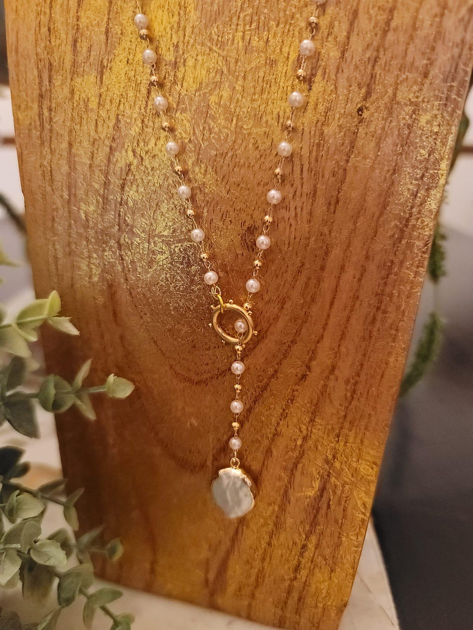 Pearl Drop Chain - Etsy