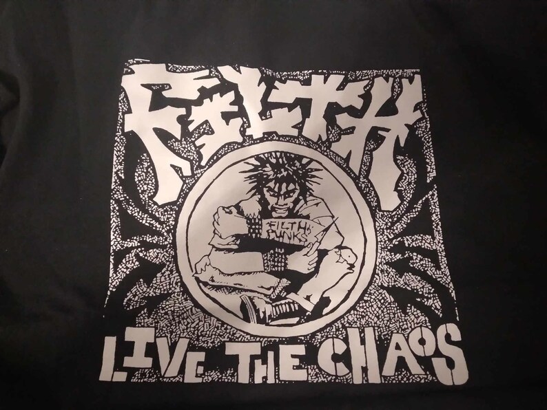 FILTH Band Punk Rock Hardcore T-shirt - Etsy
