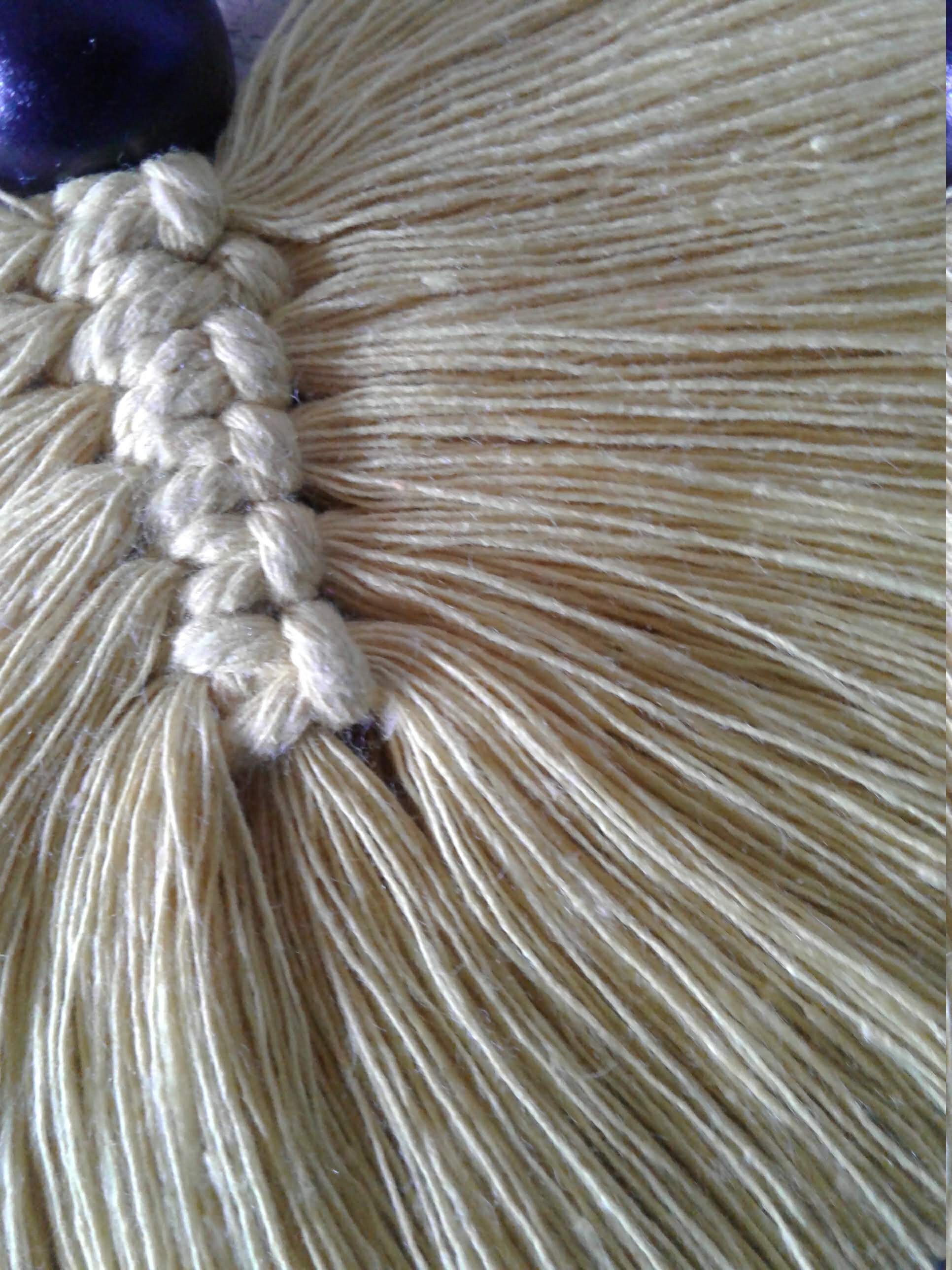 Handmade Beaded Macramé Feather Key Chain - Etsy