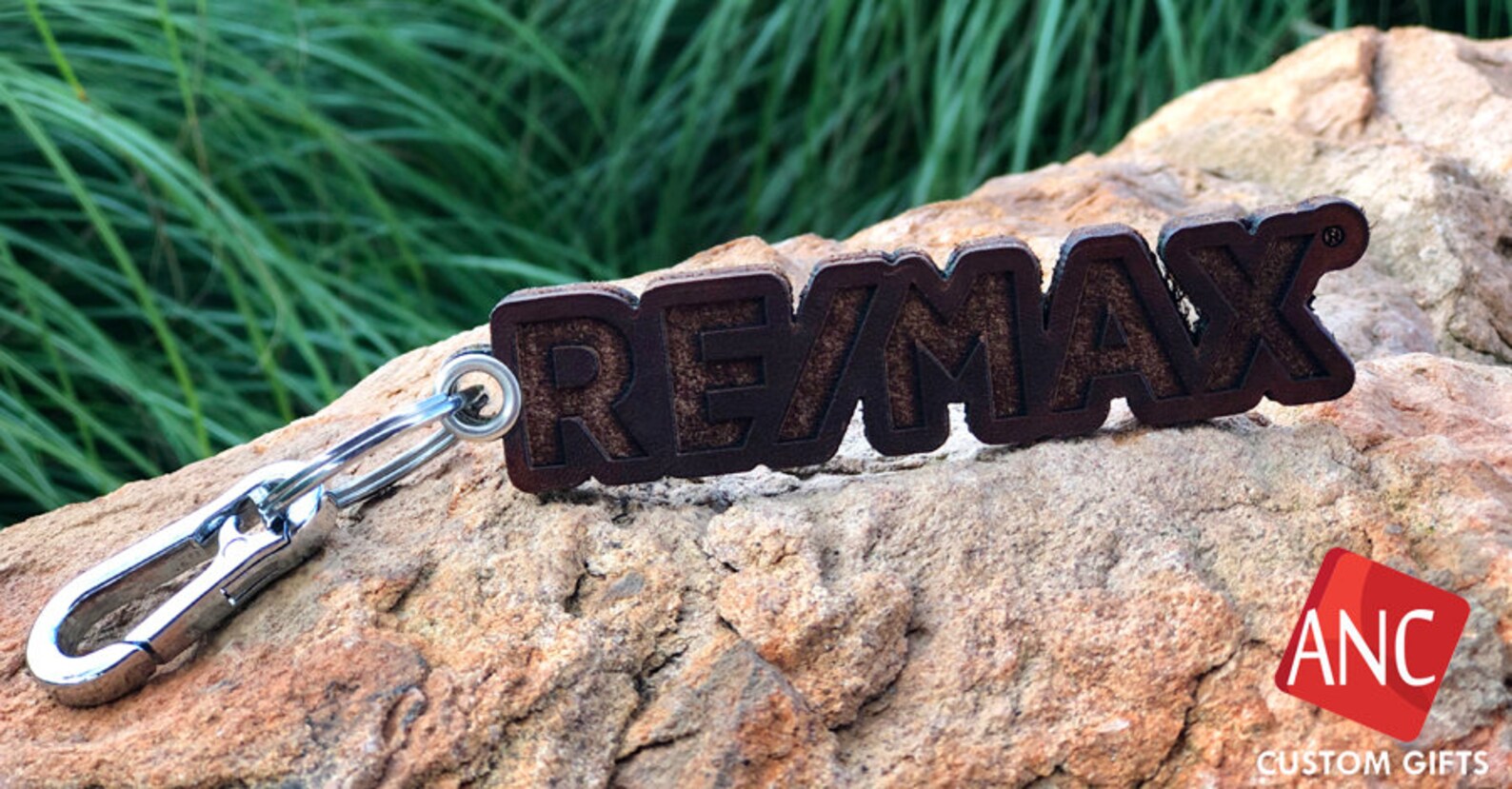 Custom Leather Key Chain Remax Key Chain Keller Williams - Etsy