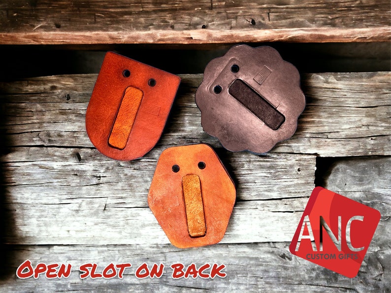 Leather Badge Holder - Personalized Rodeo Committee Badges - Custom ...