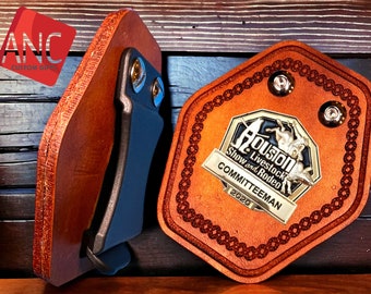 Rodeo Badge Holder - Etsy