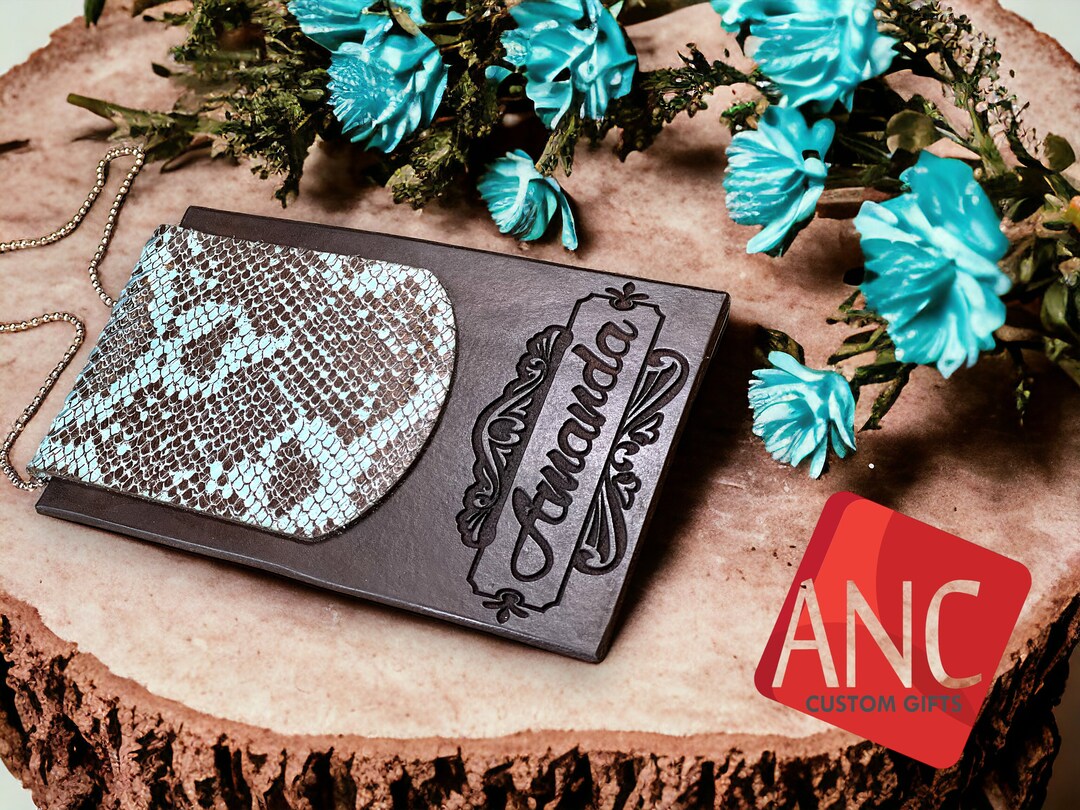 Leather Badge Holder - Personalized Rodeo Committee Badges - Custom ...