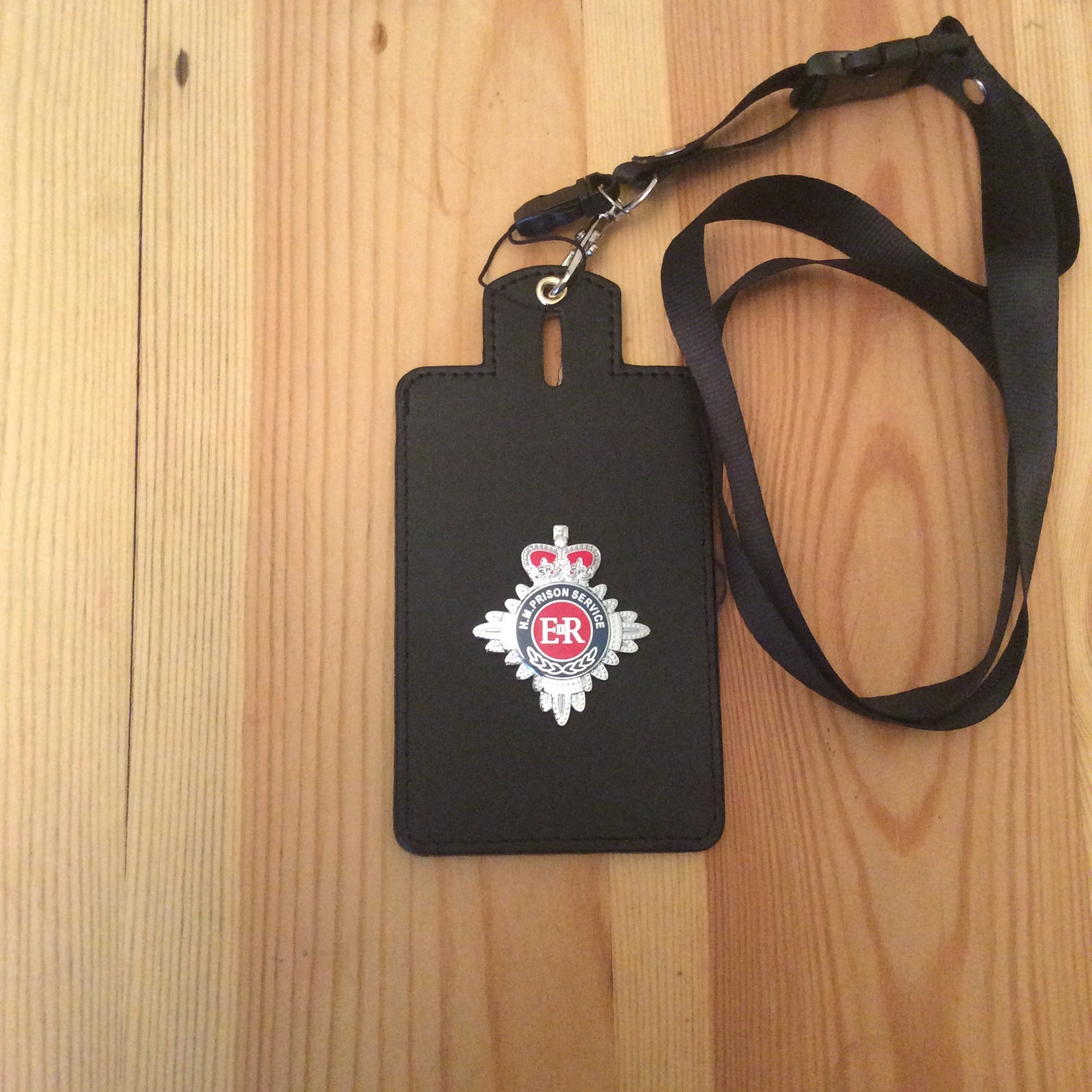 HMP / Prison Service ID card holder and lanyard | Etsy