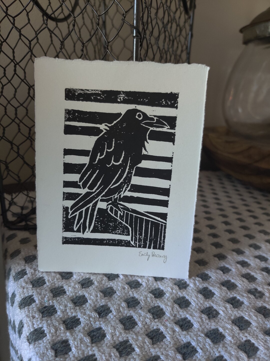 Crow Print - Etsy