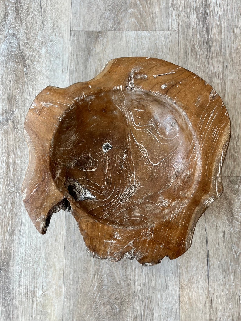 Teak Root Bowl - Etsy