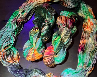 Uv Reactive Yarn - Etsy