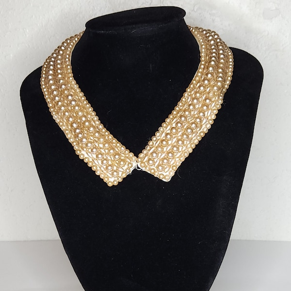 Pearl Collar Made in Japan - Etsy
