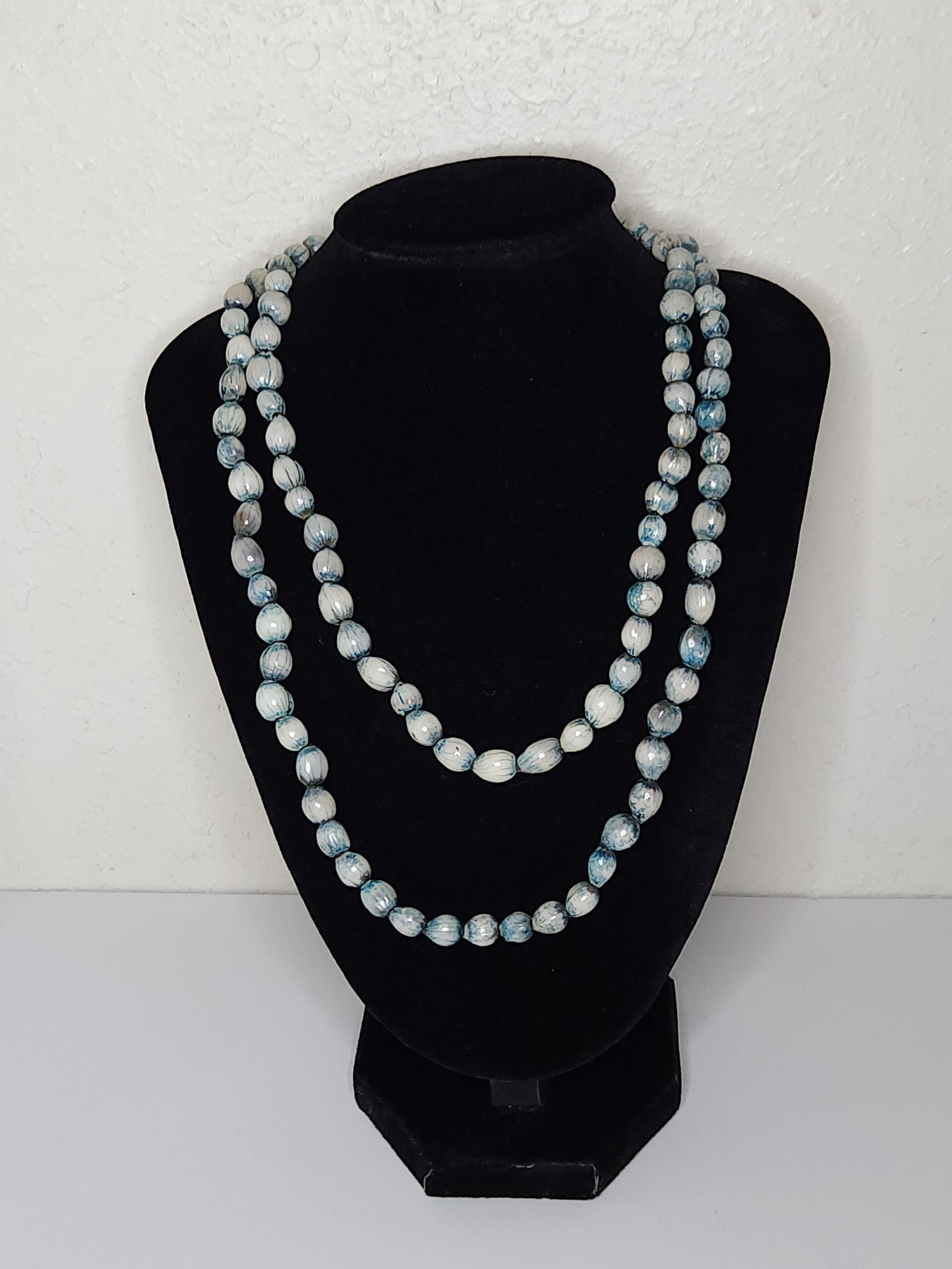 Vintage African Zulu Imfibinga / Ubuchwabasi Seed Teething Beads Long ...