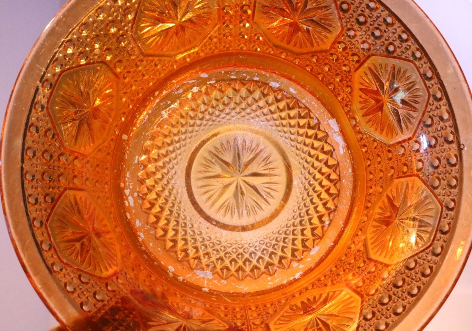 Imperial Amelia Star Medallion and Cane Button Marigold - Etsy