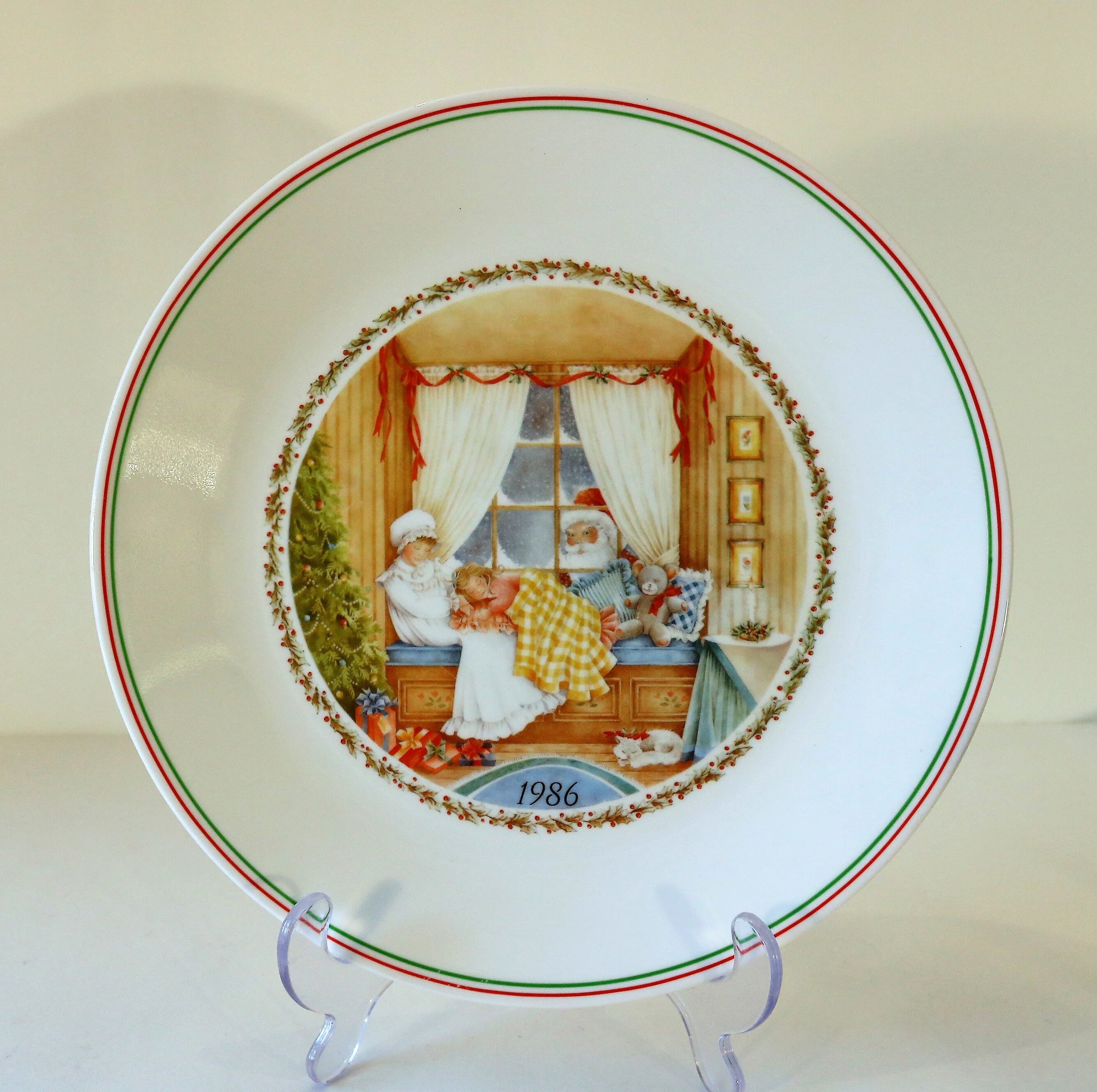 1986 and 1987 Corelle Limited Edition Christmas Plates - Your Choice