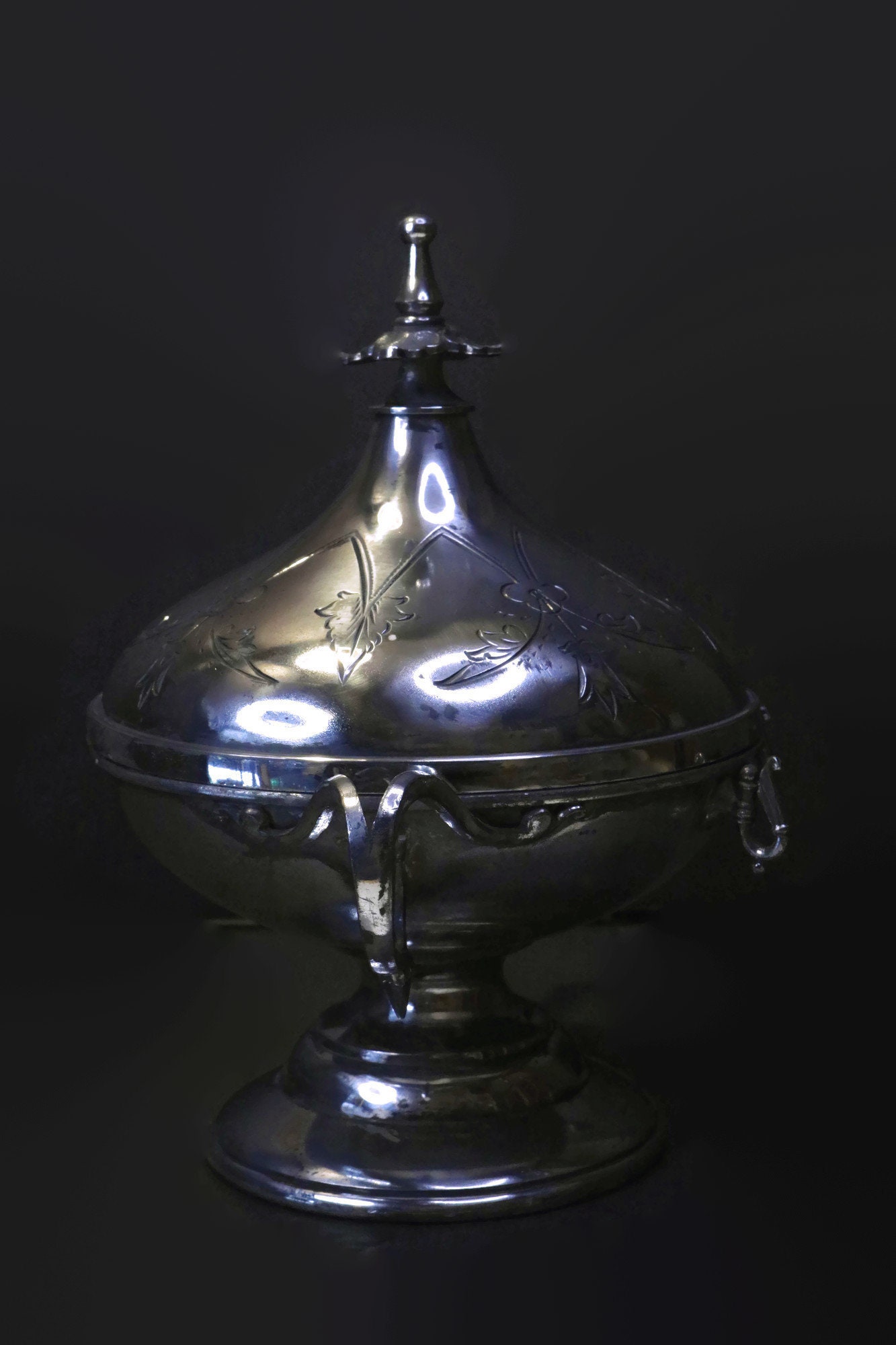 Victorian Simpson, Hall & Miller | 3 pc Covered Butter Cooler Dish ...