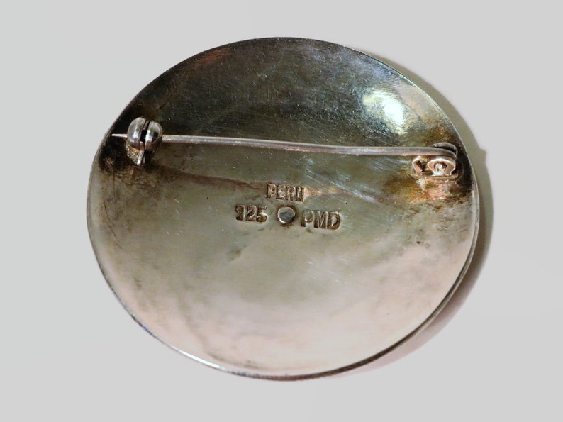 Vintage Peruvian Peru PMD Sterling Silver 925 Llama Alpaca and Man With ...