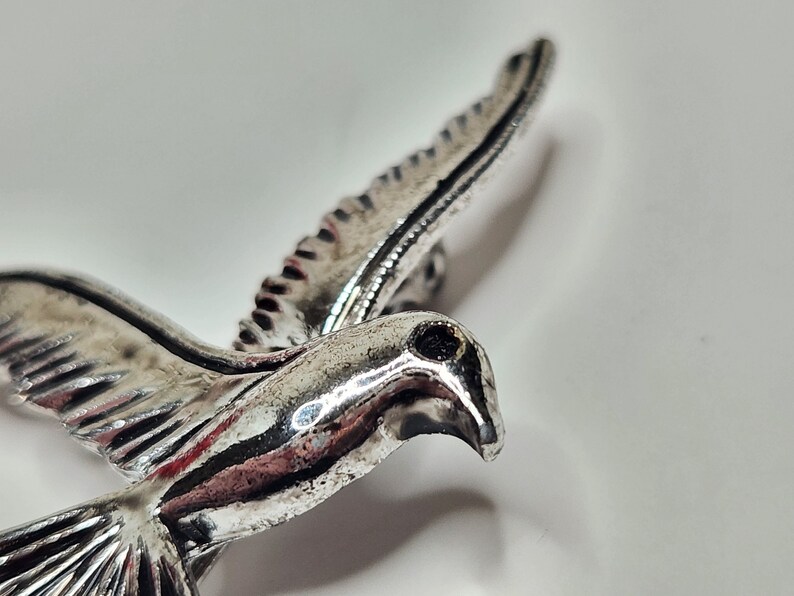 Vintage Set of Two Gerry's Signed Silver Tone Bird Brooch Pins D-4-72 ...