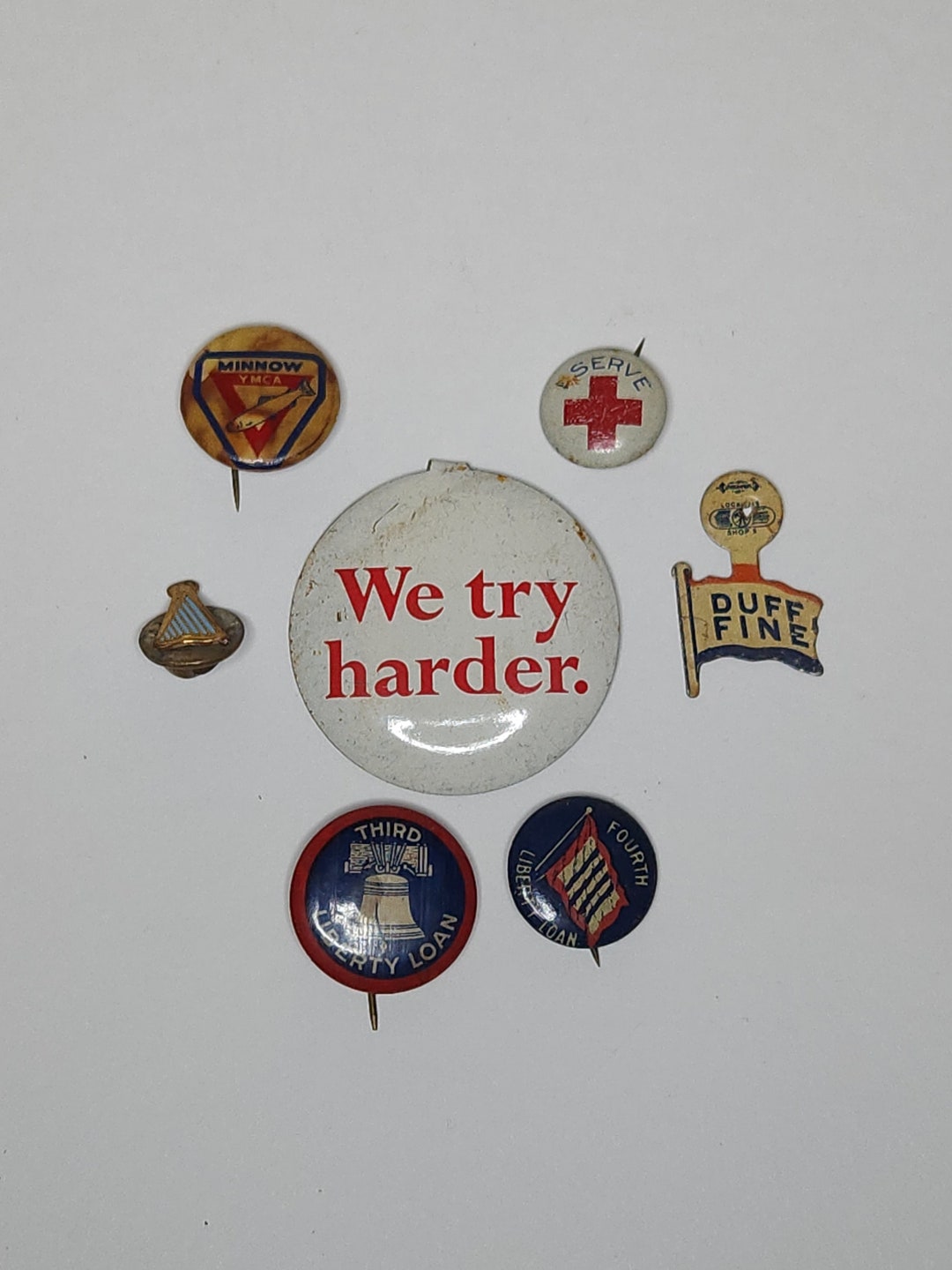 Vintage 1930's and on Political Pins Lot B-1-55 - Etsy