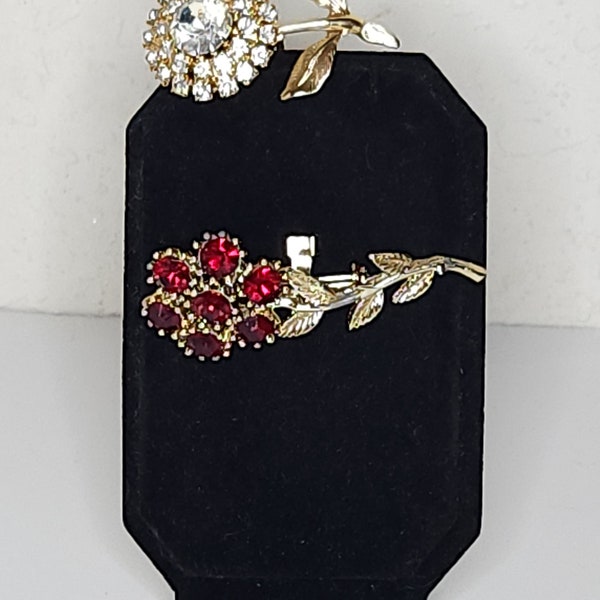 Rhinestone Pins - Etsy