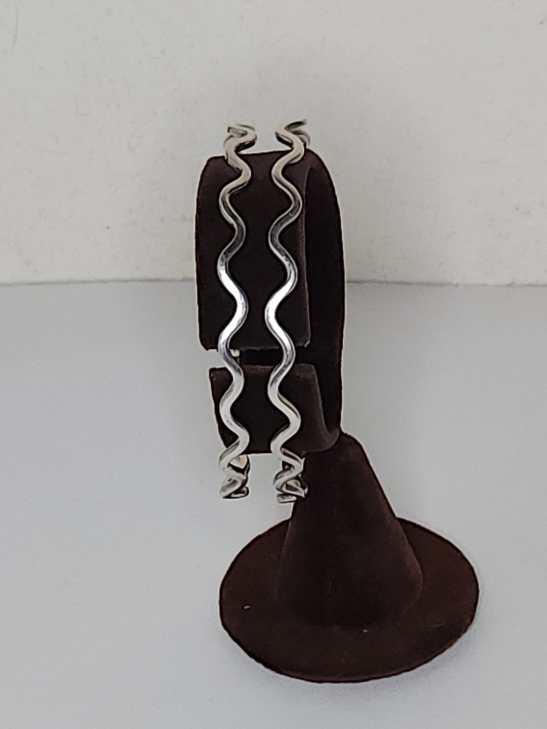 Vintage 925 Marked 18 Grams Sterling Silver Double Squiggle Cuff ...