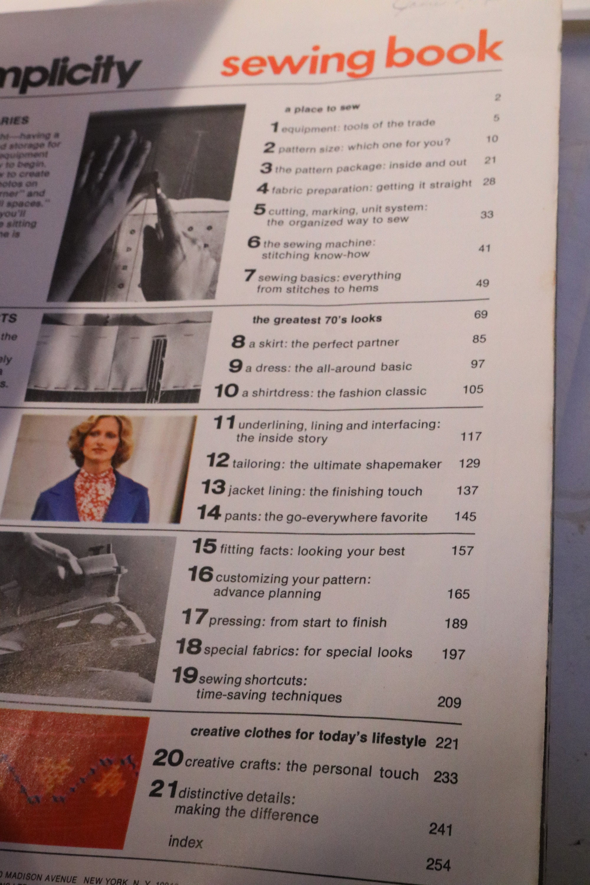 1975 Simplicity Sewing Book Updated! The 70's Greatest Looks Magazine ...