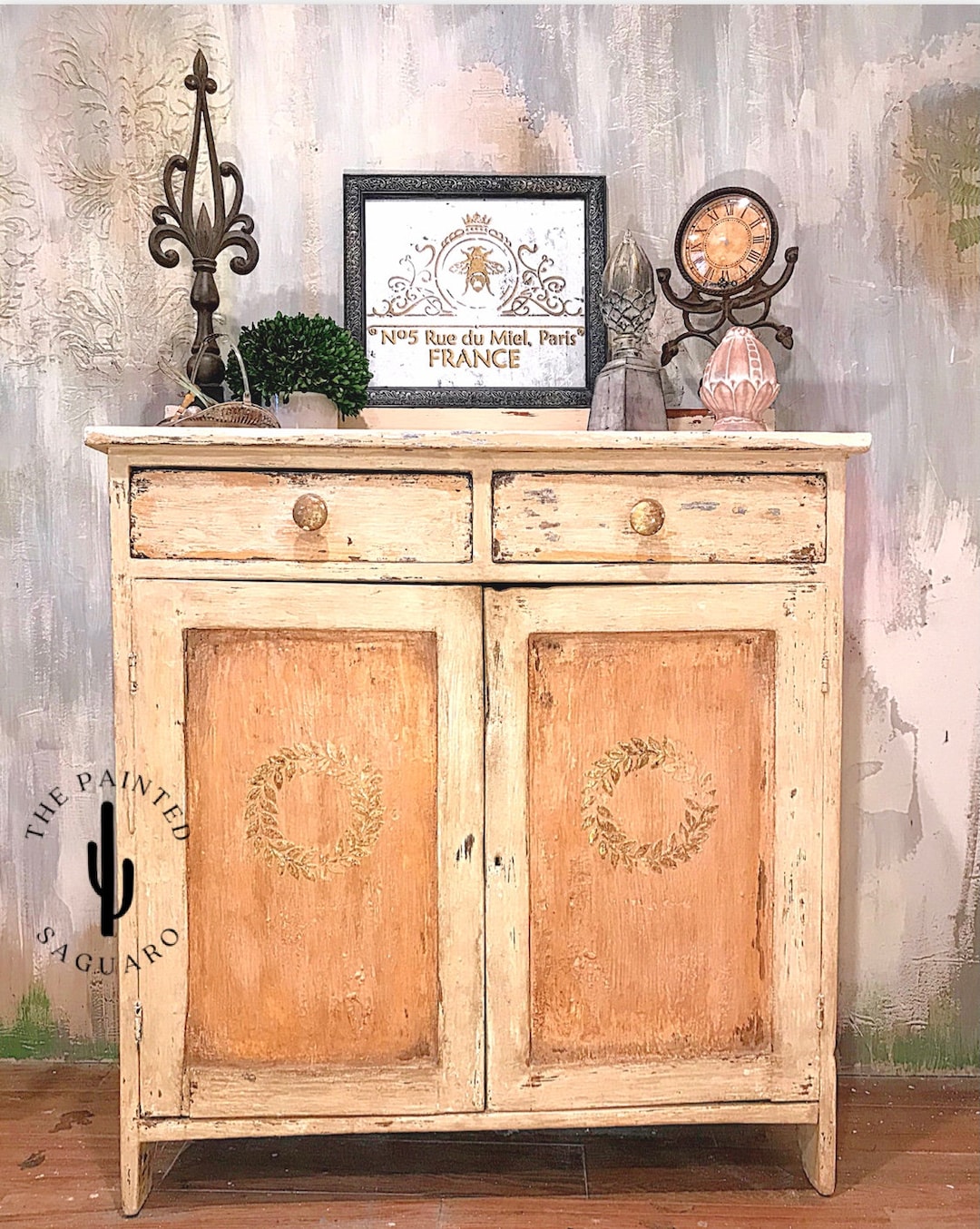Rustic Antique Country French Jelly Cabinet - Etsy