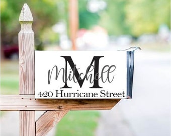 Monogram Mailbox Cover | Etsy