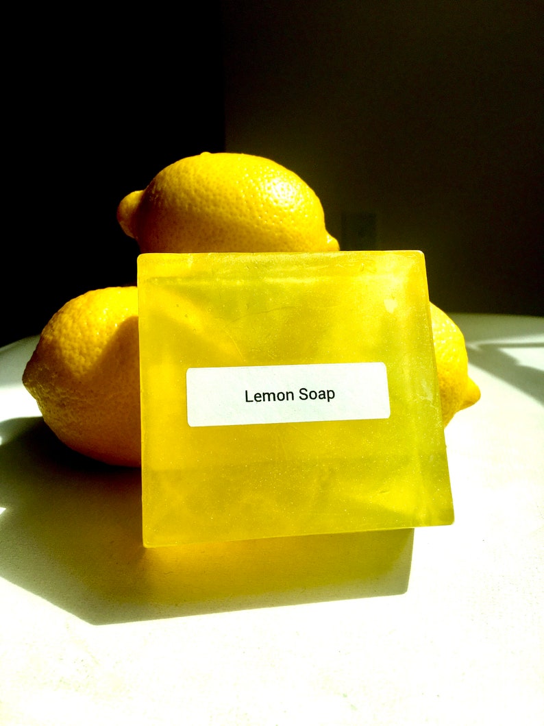 Lemon Glycerin Soap - Etsy
