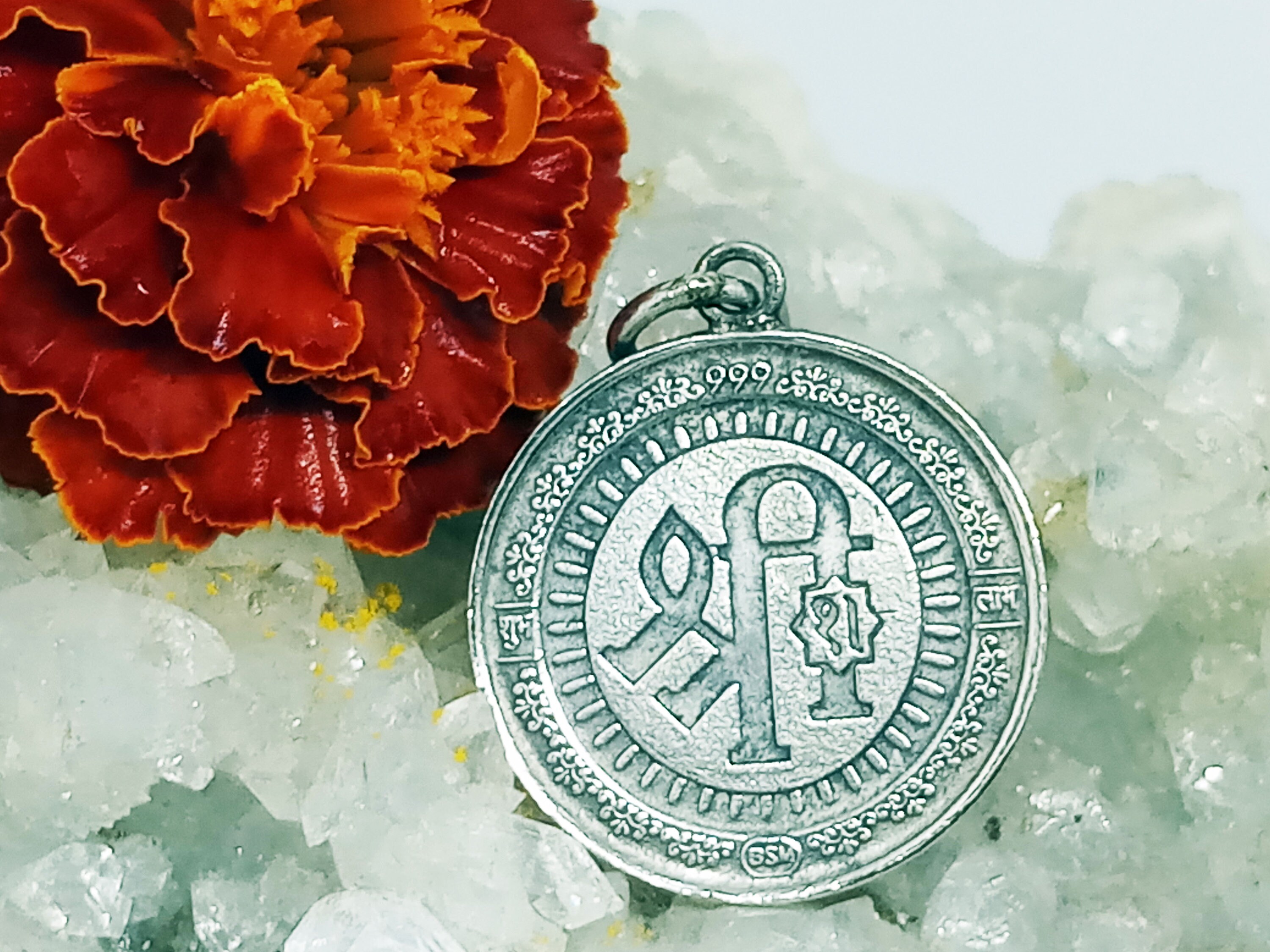 Gayatri Silver Pendant Gayatri Mantra Sacred Jewelry Indian | Etsy