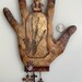 Contemporary Shrine, Reliquary, Hand Shape, Small Original, Mixed Media ...