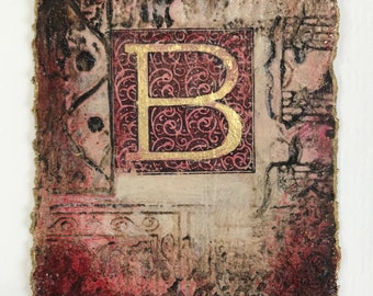 Medieval Letter B - Etsy