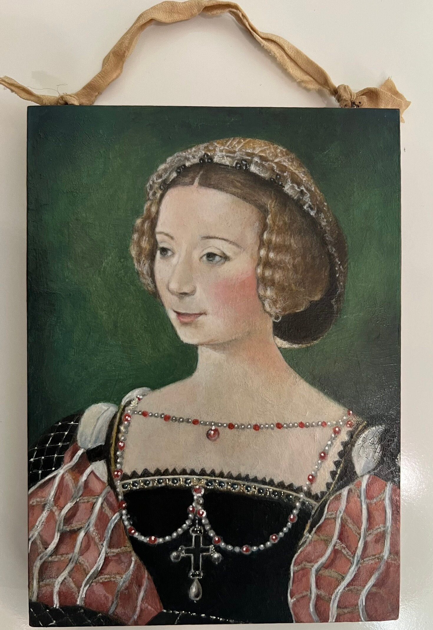 Renaissance Portrait, Small Original Art, 15th Century, Portrait of ...