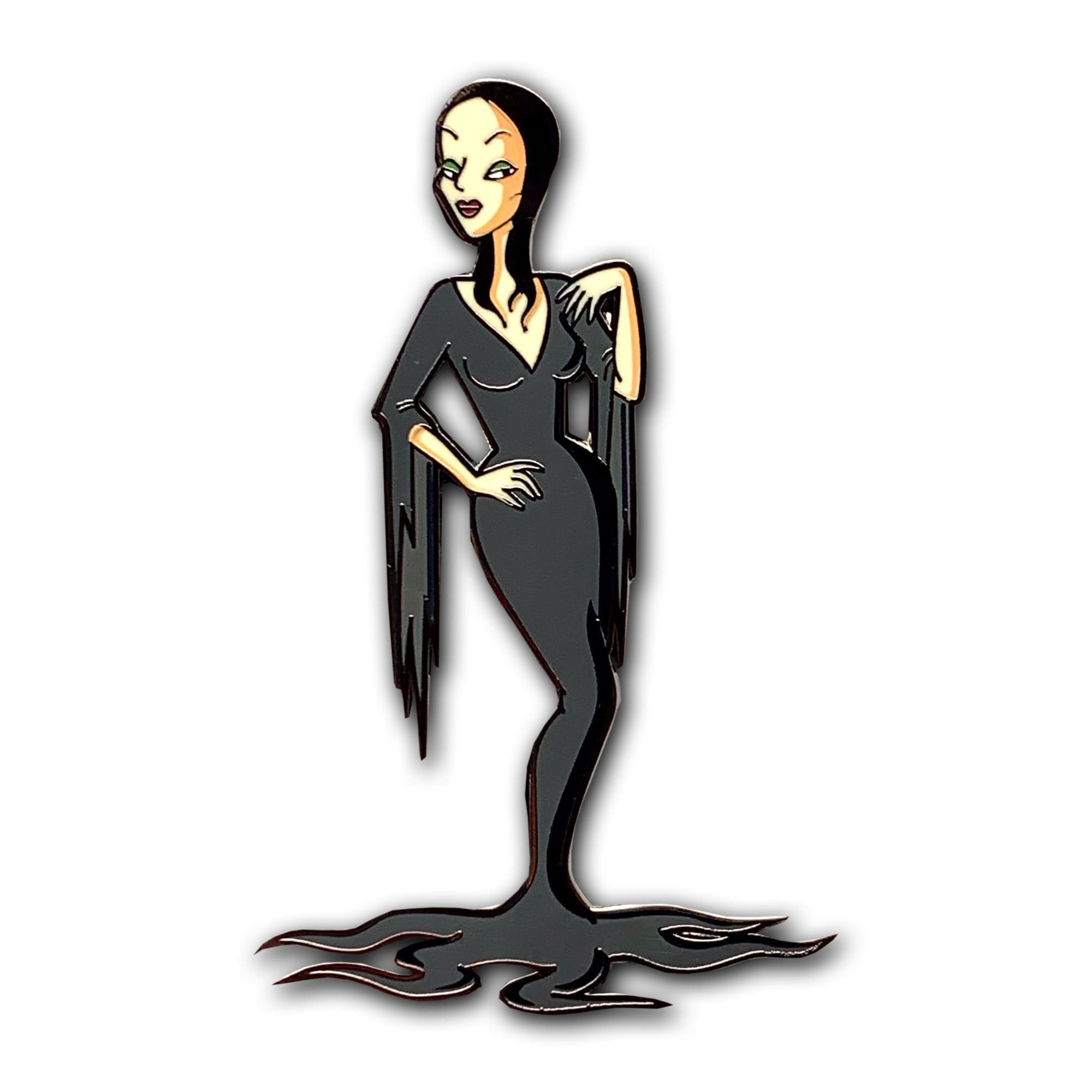 Gomez Morticia Addams Family Set of 2 Enamel Pins LE 64 Sets - Etsy