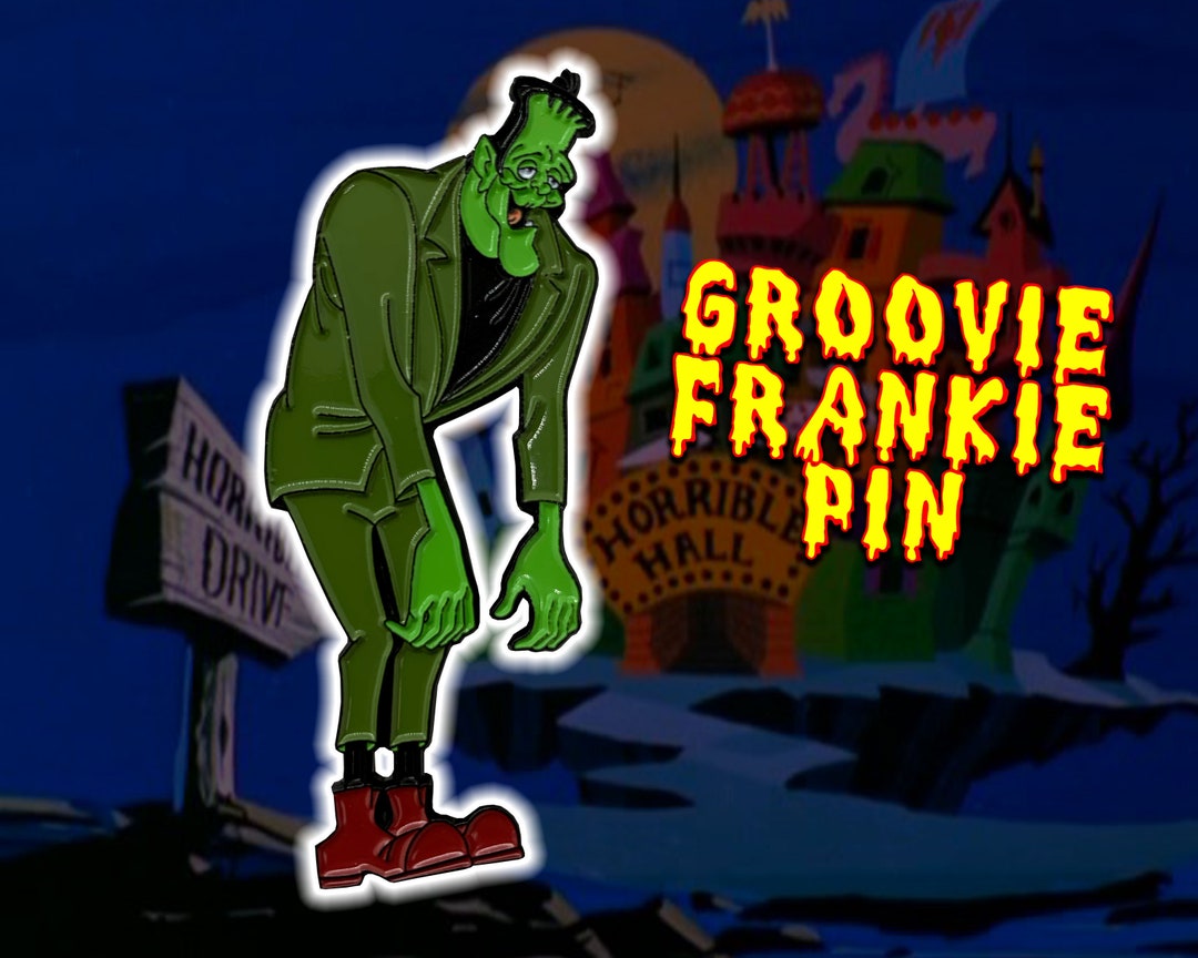Groovie Goolies Frankie Enamel Pin Filmation 70's Monsters - Etsy